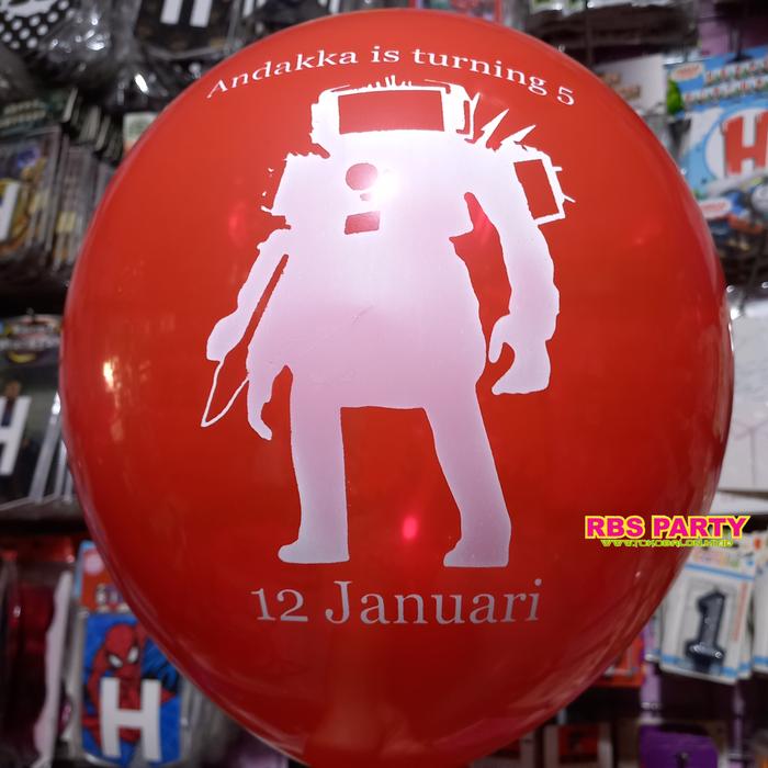 Jual custom balon printing express balon sablon balon cetak - Kota ...