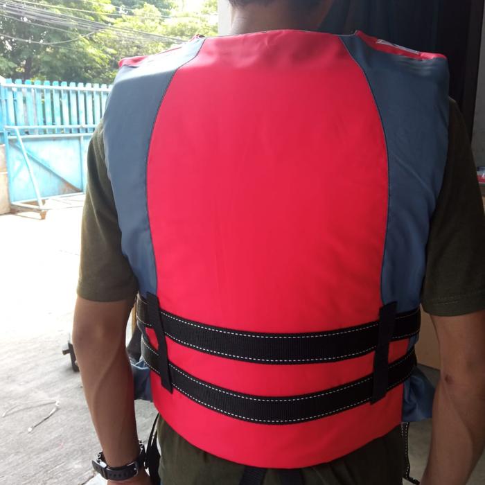Jual Pelampung Orang Dewasa - Life Jacket Terbary- Warna Merah Dan Biru ...