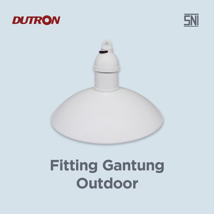 Jual Fitting Kap Lampu Gantung Outdoor E27 Fitting WD Kecil Fiting Dutron - Jakarta Barat ...