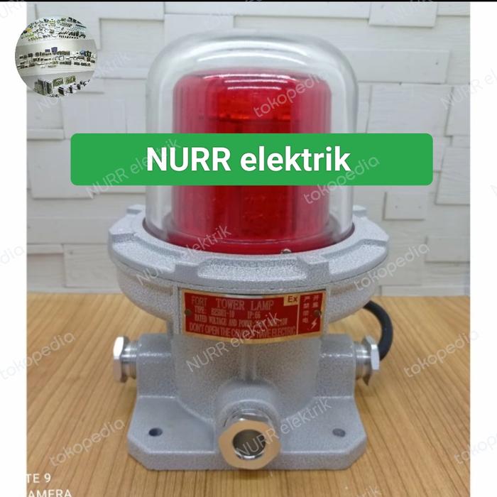 Jual LAMPU MENARA TOWER LAMP LED 220VAC BSZD81-10 10watt FORT IP66 ...
