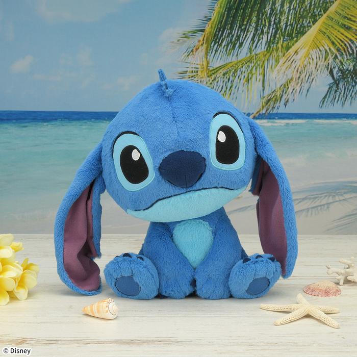 Jual stitch L stuffed animal Taremimi Ver Lilo and stich boneka stich ...
