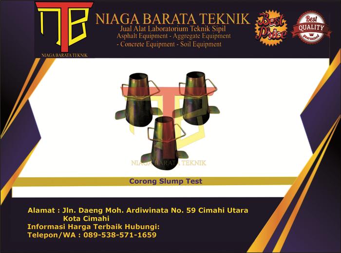 Jual corong slump test kerucut abraham slump cone test - Kota Cimahi ...