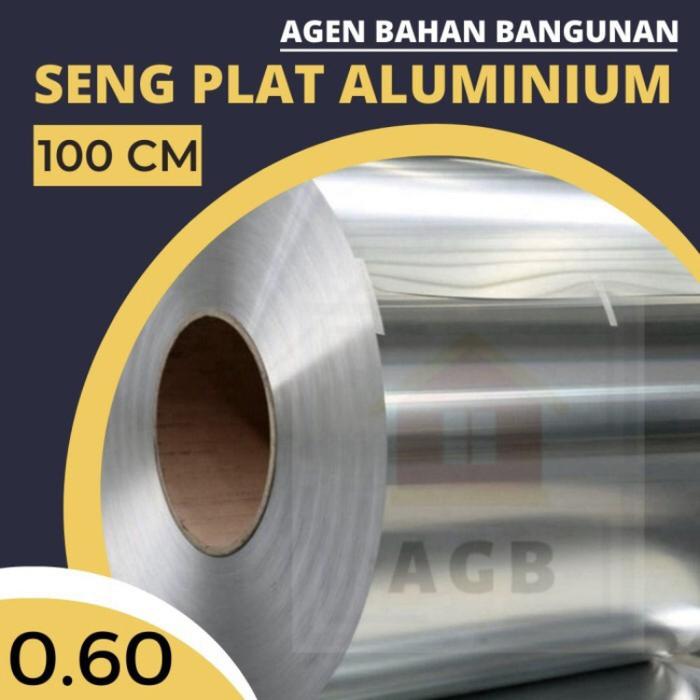 Jual Seng plat alumunium 0.6 super, lebar 100cm -1 roll - Jakarta Utara ...