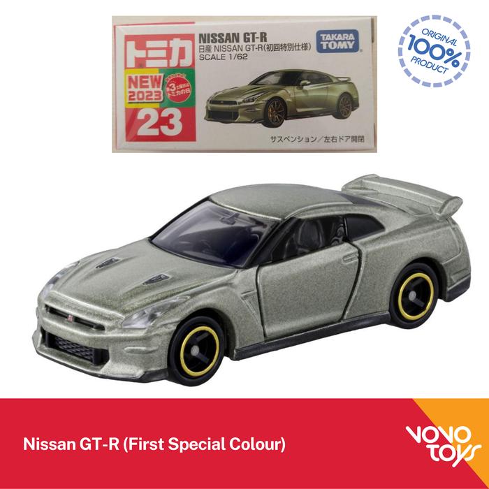 Jual Tomica Reguler 23 Nissan GTR First Edition Takara Tomy w/ Year Sticker - Jakarta Pusat ...