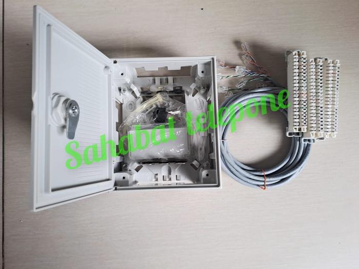 Jual Box Telepon Mdf 30 Pair Fiber + Lengkap isi Lsa Kabel - Jakarta ...