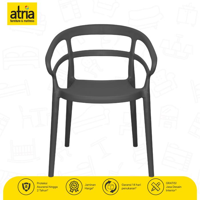Promo Kursi Plastik Atria Darren Desain Elegan dan Mewah dengan Varian ...