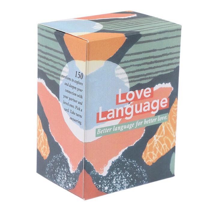Jual Love Language Card Game Conversation Beginner Question Couple Game ...