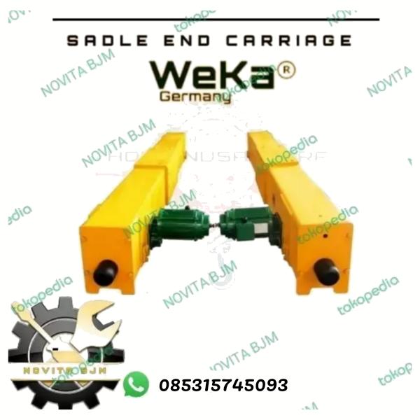 Jual saddle End Carriage / saddel Hoist crane 5 ton Weka Germany ...