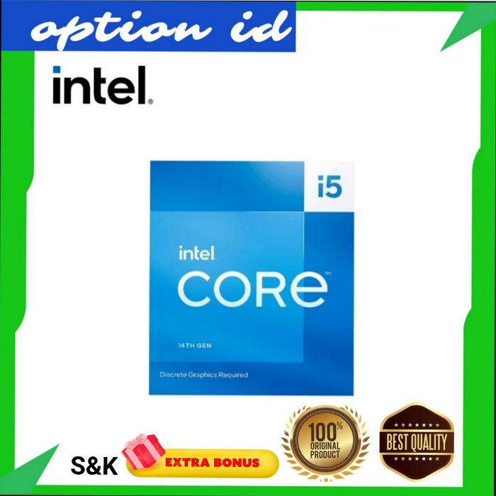 Jual INTEL CORE i5-14400F Box | LGA 1700 Processor Gen 14 Raptor Lake-R - Jakarta Barat - option ...