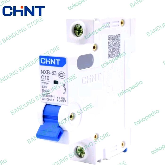 Jual CHINT MCB 10A 1P 220V SNI 1X MCB 1P 220V SNI 10A MCB 1P 10A 220V CHINT - Kota Bandung ...