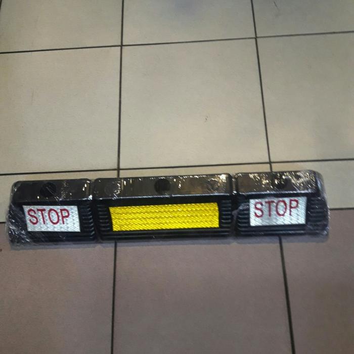 Jual Whell Stopper /Penganjal Ban Mobil "STOP" Bahan Rubber - Jakarta ...