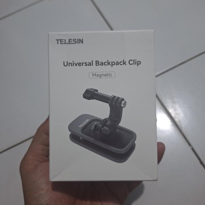 Jual TELESIN Backpack Clip with 360 Ballhead Magnetic Mount with ...