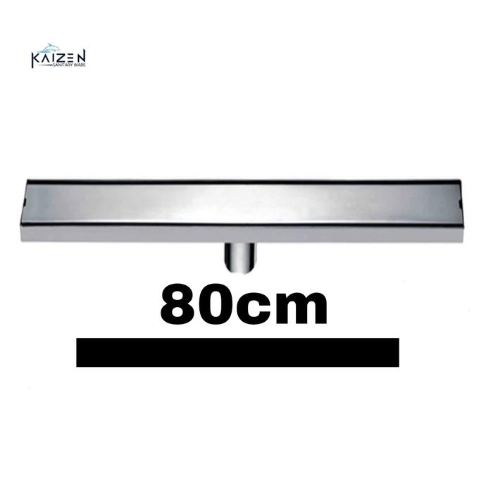Jual Floor drain panjang 40cm,80cm,1meter stainless sus304 LUBANG ...