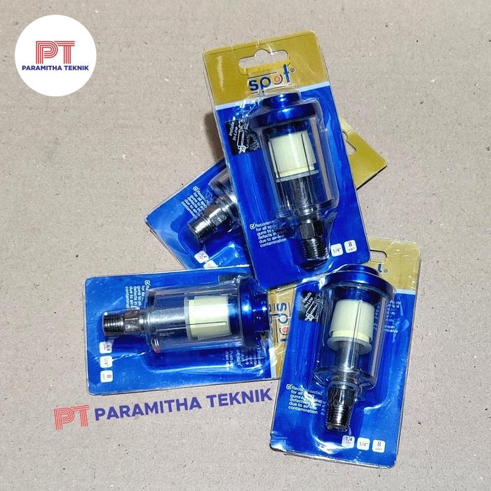 Jual Air filter spraygun mini 1/4" water oil trap separation spray gun ...