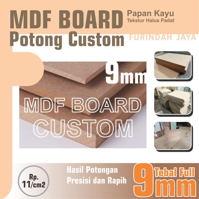 Jual Mdf Custom - Mdf Board 9mm - Custom - Kota Bandung - Furindah Jaya ...
