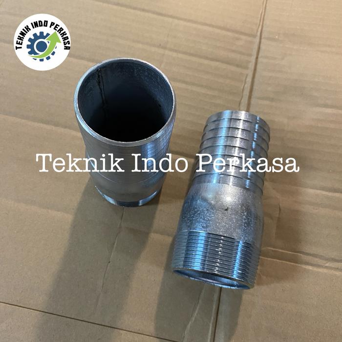 Jual King Nepel / Nepple selang besi galvanis / King nipple hose 6 ...