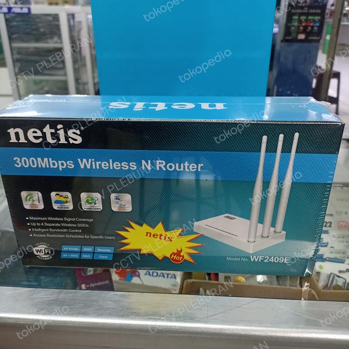 Jual NETIS WF2409E Wireless N Router 3 Antena 300Mbps - Kota Semarang ...