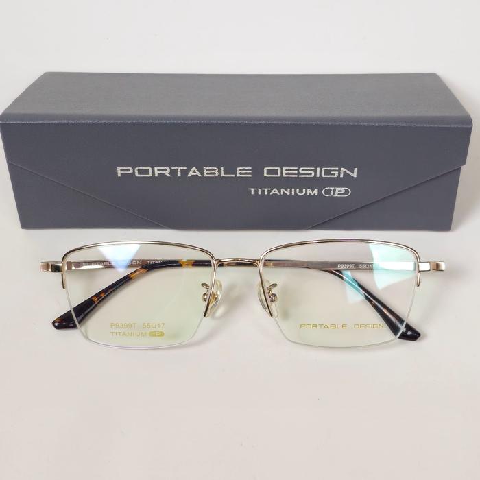 Jual Frame kacamata original pure titanium Portable Design Lbr frame ...