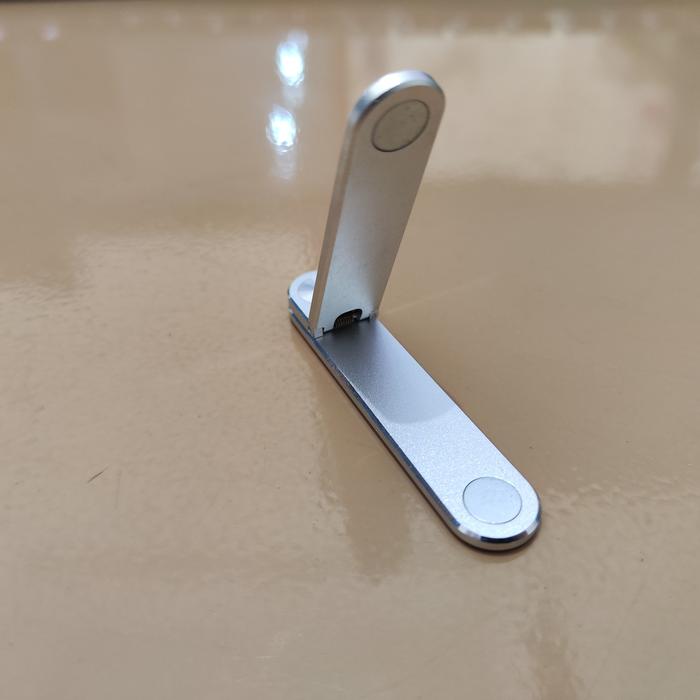 Jual Phone Tablet Holder Handphone Alumunium Magnet Tempel Stick Clip ...