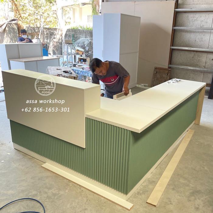 Jual Meja Tamu, Resepsion, Reception, Model Minimalis, free desain ...