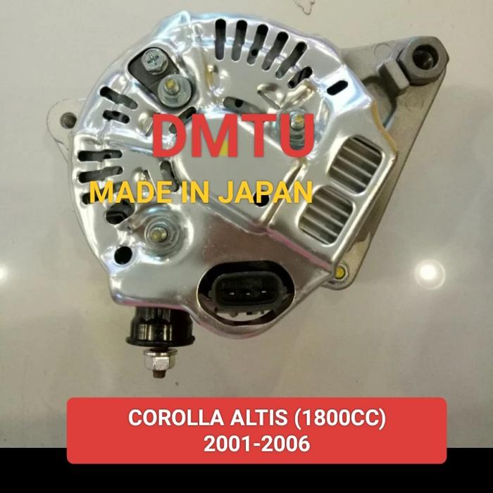 Jual ALTERNATOR ASSY TOYOTA ALTIS (1800CC) 2001-2006 MADE IN JAPAN ...