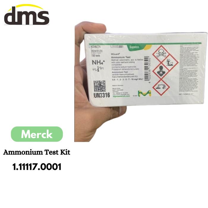 Jual Ammonium Test Kit Merck Cat. 1.11117.0001 - Kab. Sidoarjo - Mitra ...