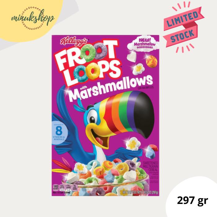 Jual Kellogg's Froot Loops Marshmallow Cereal Import 297 gr - Jakarta ...