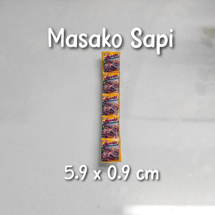 Jual MINIATUR 1:12 ROYCO MASAKO RENTENG BUMBU DAPUR MAINAN FIGMA ...