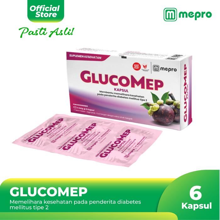 Jual GLUCOMEP Suplemen Kesehatan Penderita Diabetes - Kota Bandung ...