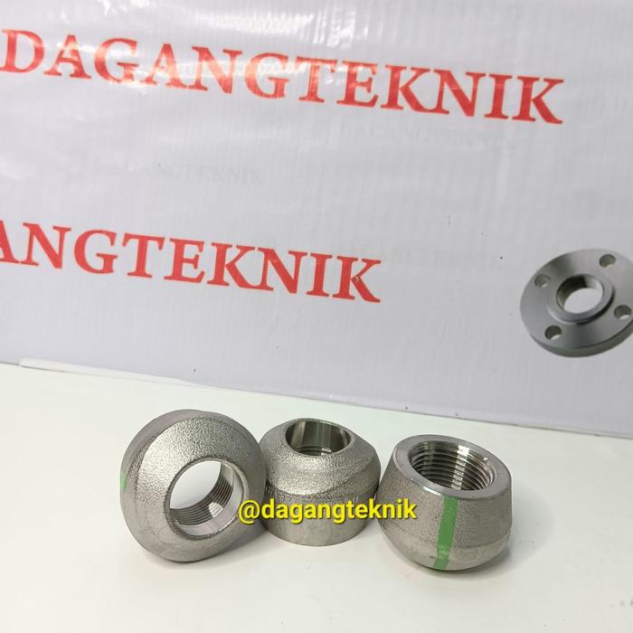 Jual Threadolet 1/2 inch class 3000 ss 304 npt - Jakarta Pusat ...