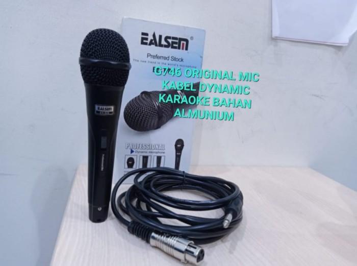 Jual G746 MIC KABEL DYNAMIC KARAOKE MIK MIX KABEL MIKROPON MICROPHONE MIKR - Jakarta Barat ...