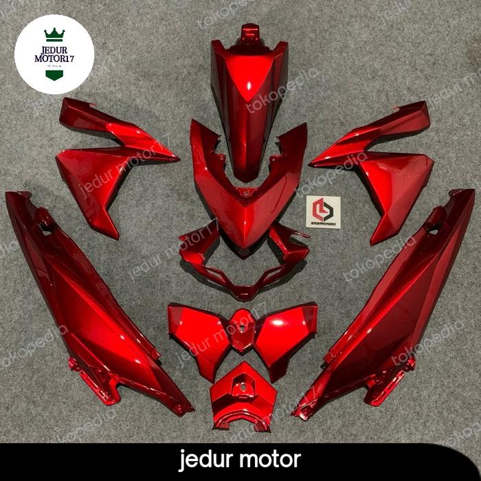 Jual fullset body halus vario 125 150 old merah candy 2015 - 2017 - Kab ...