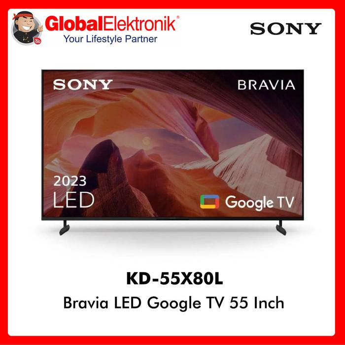 Jual SONY LED 55 KD 55 X 80 L / KD 55 X 80 L 4K HDR Smart Google TV ...