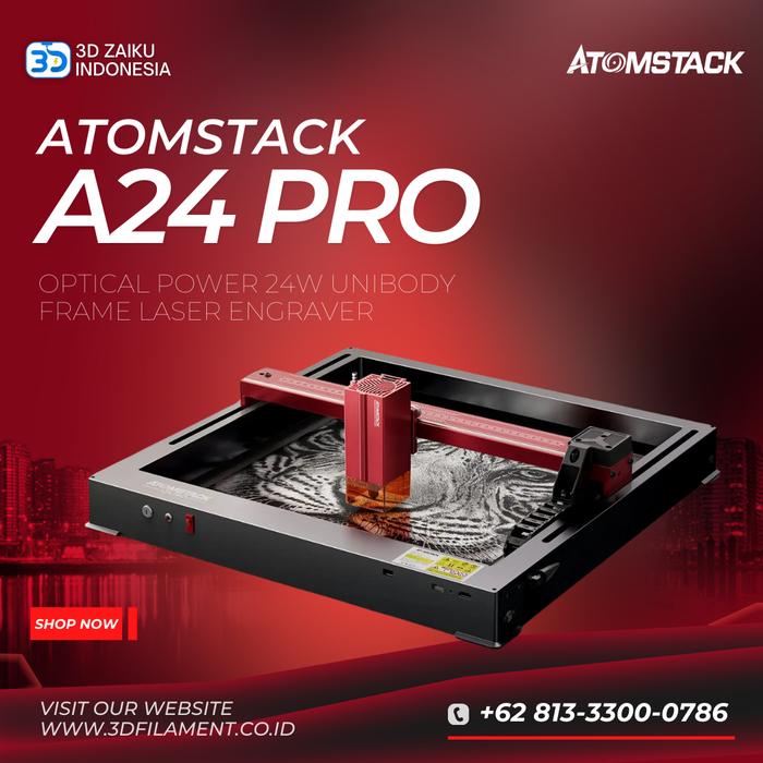 Jual Original Atomstack A24 Pro Unibody Laser Engrave Machine Full Terakit - Jakarta Barat - 3D ...