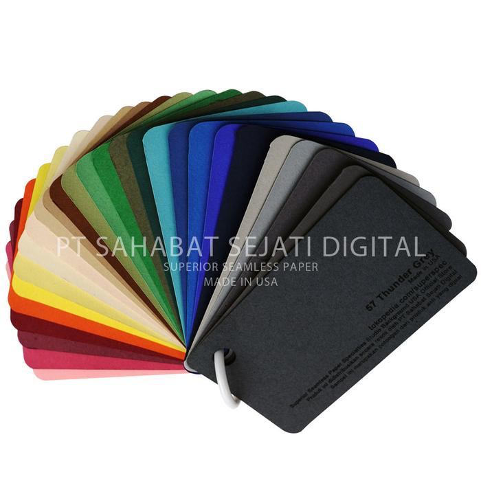 Promo Background Paper Kertas Polos Seamless Studio 2.7x11M 26 Pongee ...