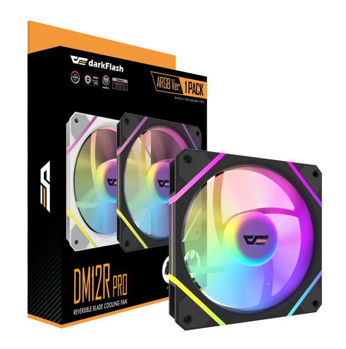 Jual Darkflash Dm12 Pro 12cm Reverse Argb Fan - Putih Di Seller Velvet ...