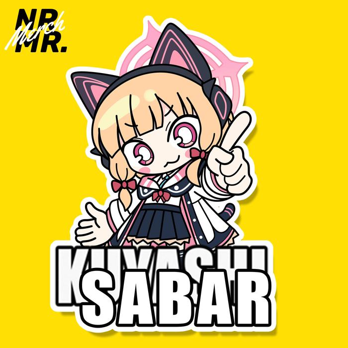 Jual Stiker Saiba Momoi KSABAR Blue Archive - Kota Bekasi - Noremori ...