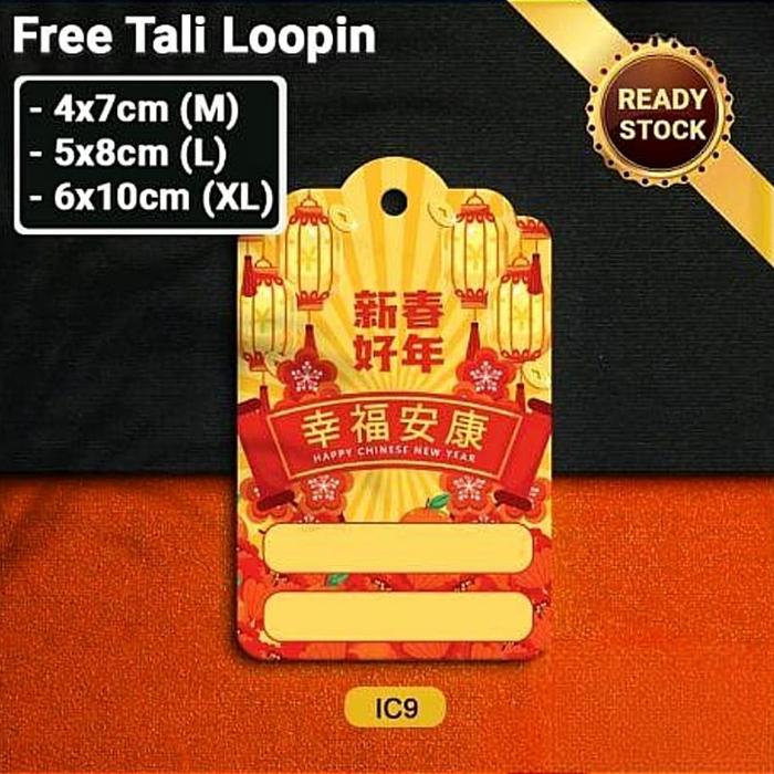 Jual CNY Hang Tag Imlek Label Chinese New Year Gift Tag Kartu Ucapan ...