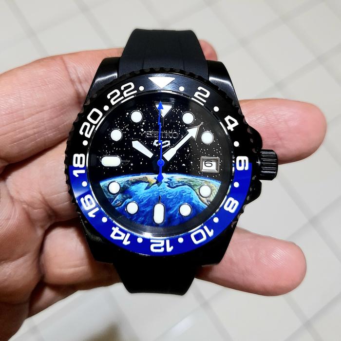 Jual seiko mod batman black nh35 nh36 movement pvd case seikolex moding - Kota Bekasi ...