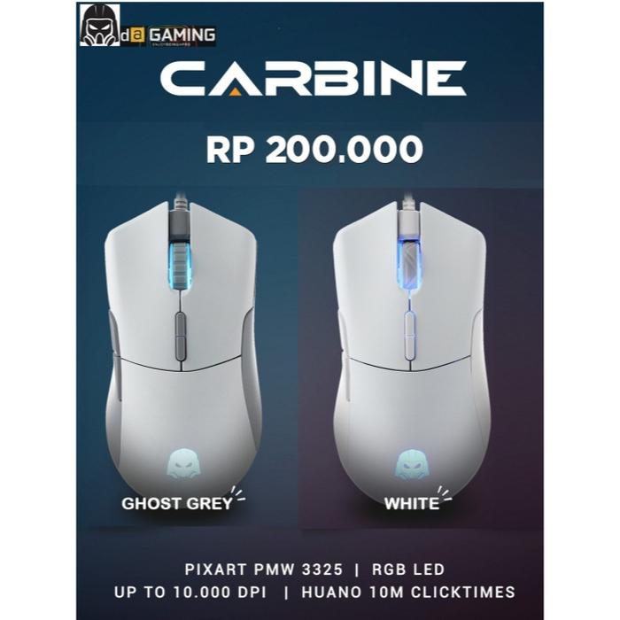Jual Mouse Gaming Digital Alliance DA Carbine RGB Gaming Mouse White ...