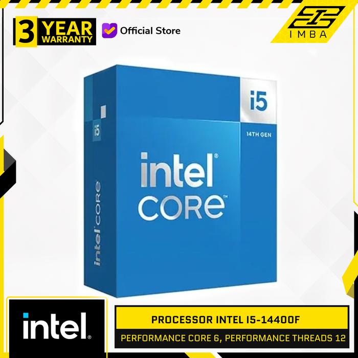 Promo Intel® Core™ i5-14400F [2.50-4.70 GHz, 6C/12T, LGA 1700] Cicil 0% 3x - Jakarta Utara ...