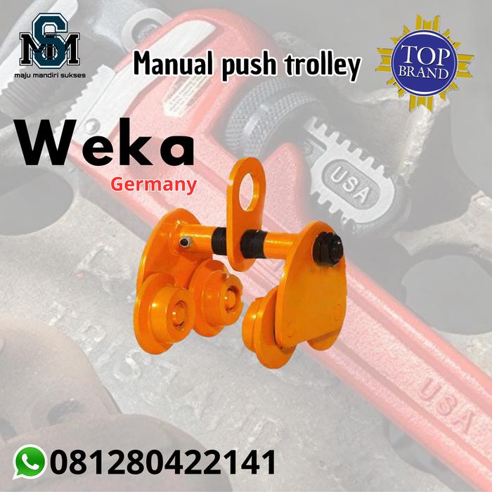 Jual Manual push trolley 1.5 Ton WEKA - Jakarta Barat - Maju mandiri sukses | Tokopedia