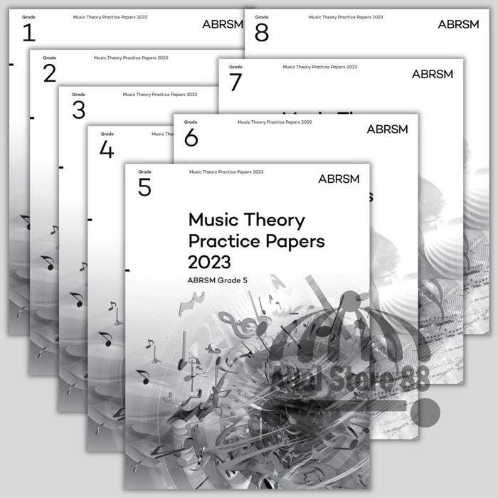 Jual Music Theory Practice Paper 2023 Grade 1/2/3/4/5/6/7/8 Abrsm Teori ...