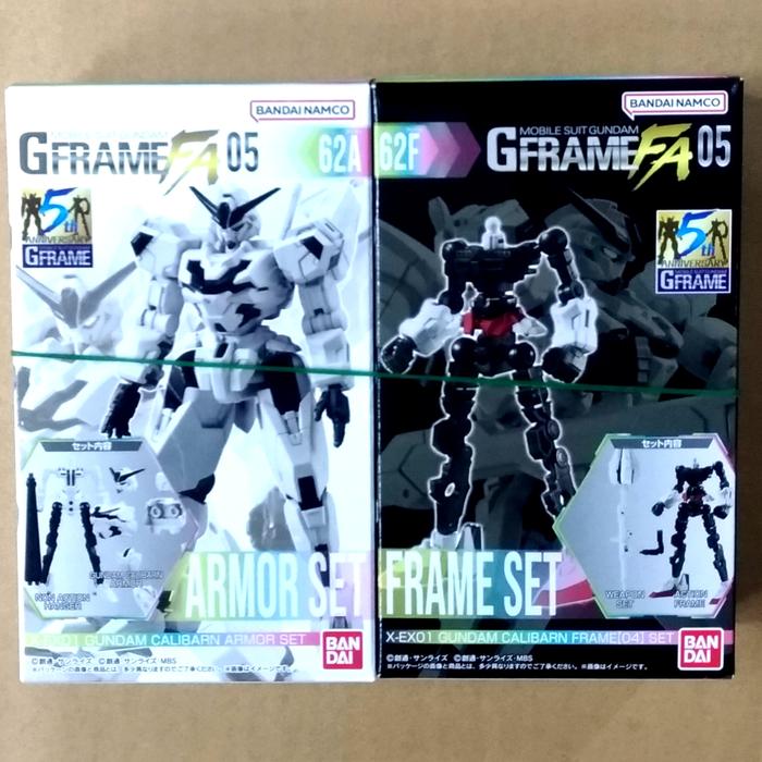 Jual GUNDAM G FRAME FA 05 GUNDAM CALIBARN ARMOR SET + FRAME SET ...
