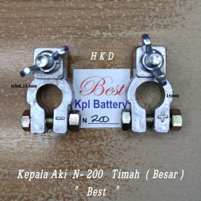 Jual KEPALA AKI MOBIL N200 KLEM KEPALA AKI /ACCU MOBIL TIMAH - Jakarta ...