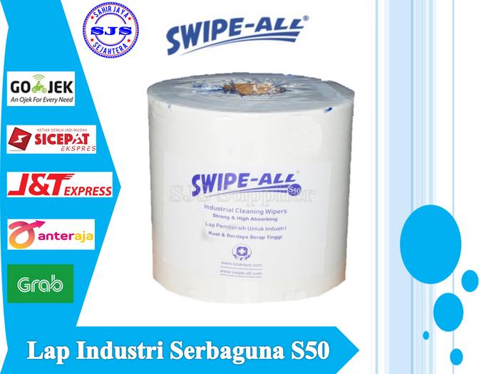 Promo Tisu Industri Pengganti Majun SwipeAll S50 Roll Industrial Wipes ...