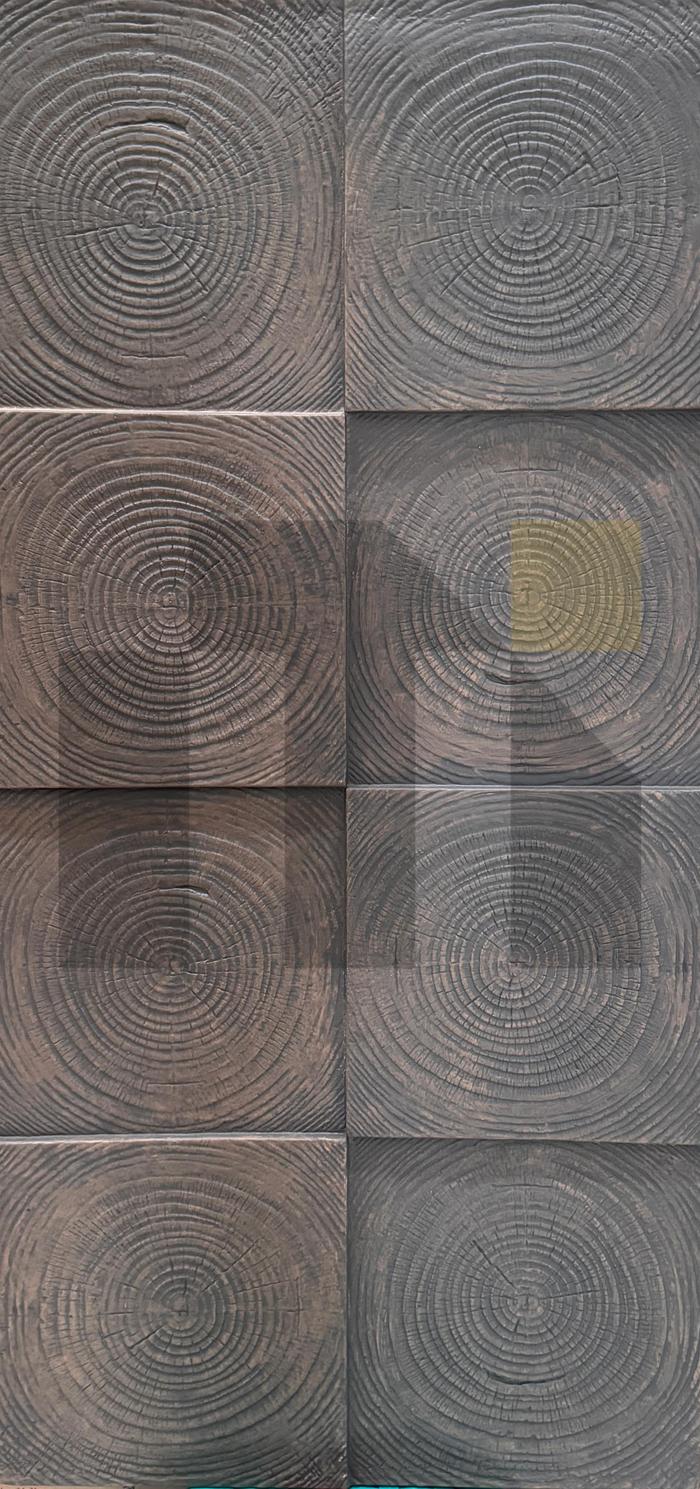 Jual Manau Series PU Wood Wall Panel PolyUrethane Motif Serat Kayu Alam ...