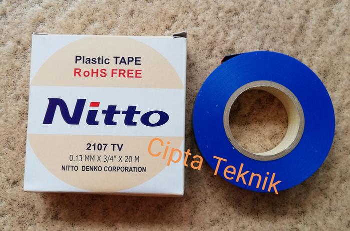 Jual Isolasi Listrik Nitto Asli Hitam Putih Orange Biru Hijau Kuning ...