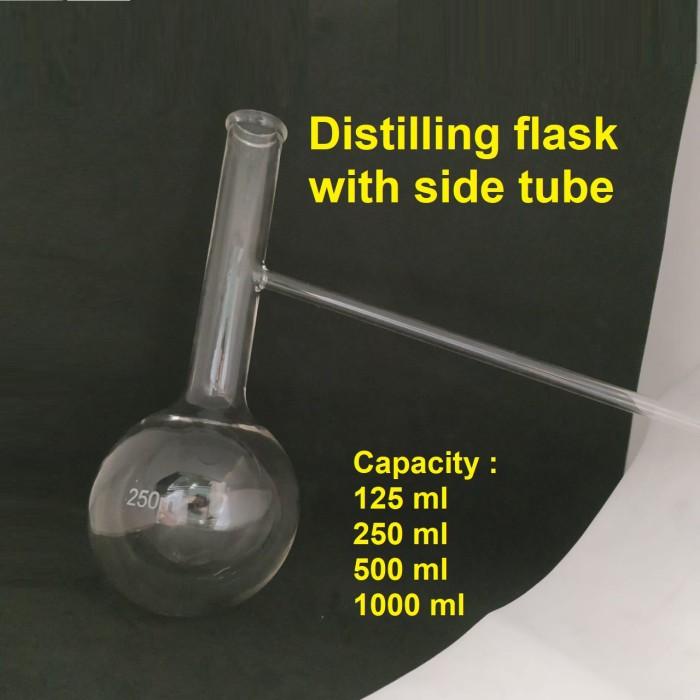 Jual LABU DISTILASI 500 ML LABU DESTILASI DISTILLING FLASK DISTILING ...