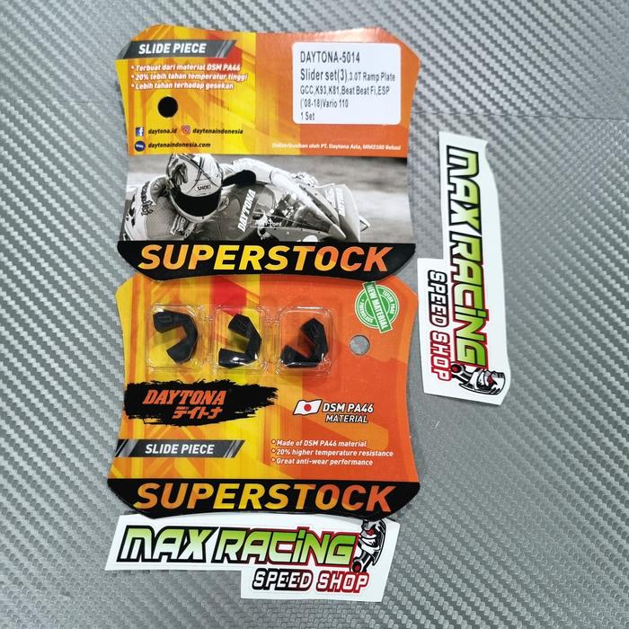 Jual Piece Set Slide Slider rumah roller Daytona Beat fi scoopy fi ...